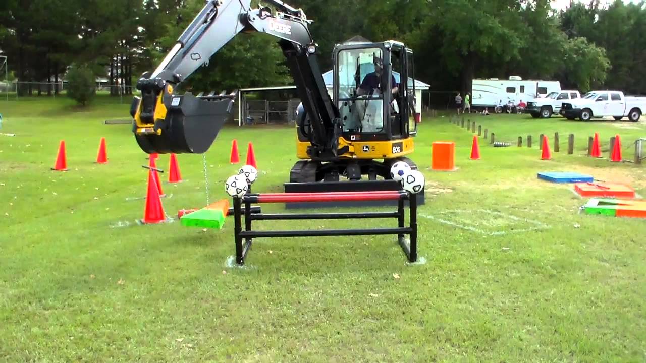 Backhoe Rodeo Clip 2013 - YouTube