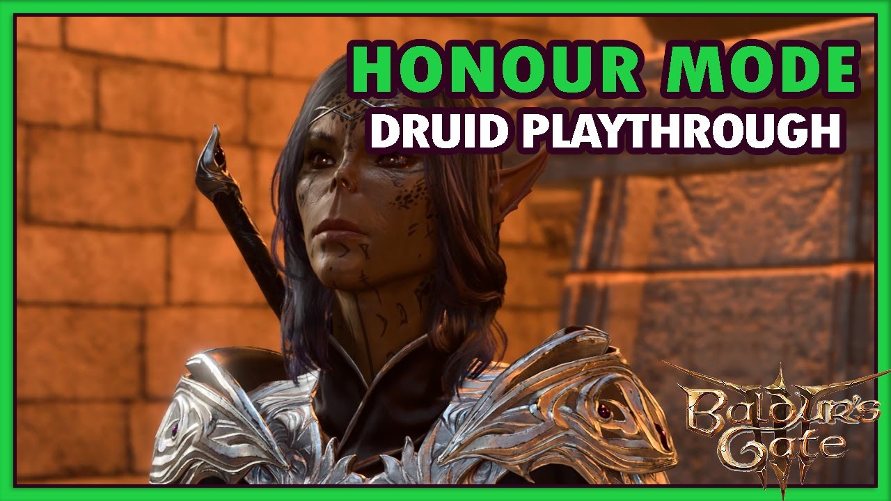Baldurs Gate 3 Honour Mode Druid Playthrough Part 42 Youtube
