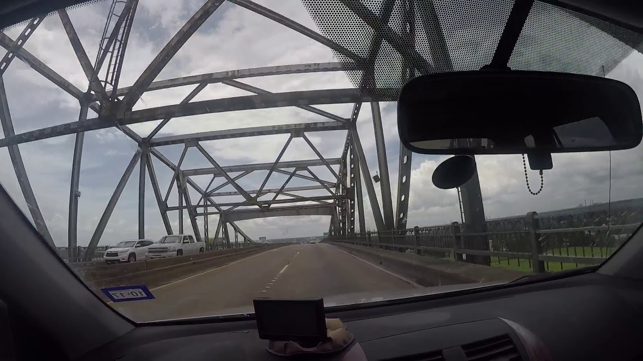 Calcasieu River Bridge ( Lake Charles, LA) - YouTube