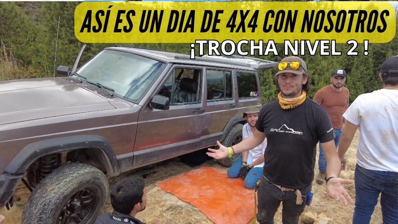 Un día de trocha con 12 carros y Academia 4x4 - YouTube