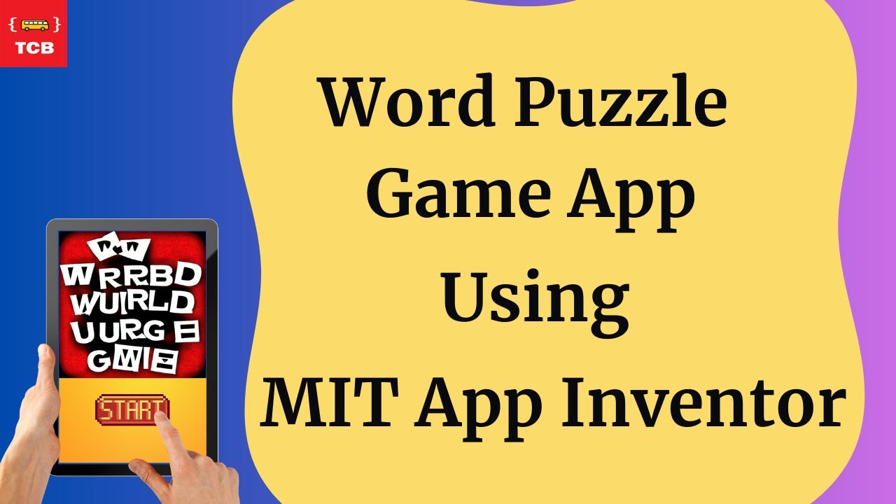 Word Puzzle Game App Demo Using MIT App Inventor. - YouTube