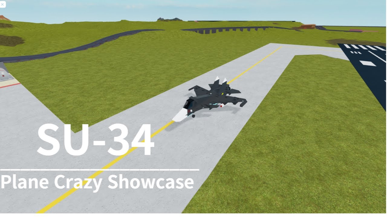 Roblox Plane Crazy SU-34 Showcase - YouTube
