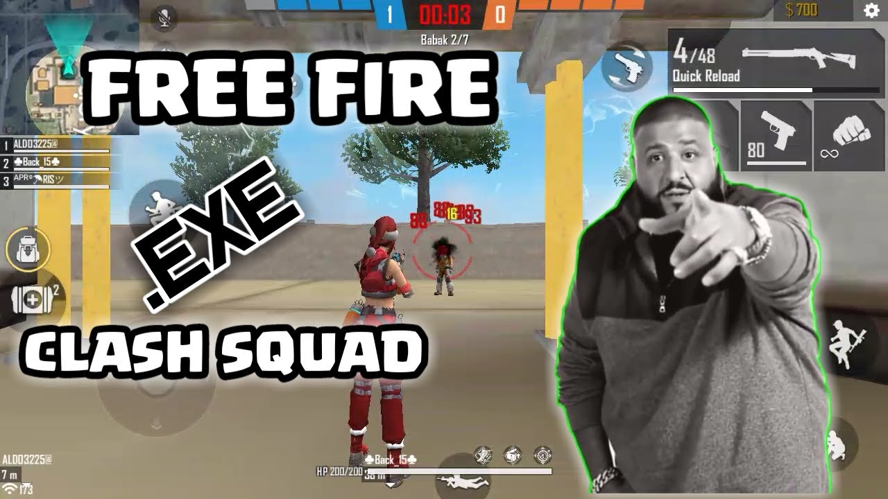 FREE FIRE.EXE - CLASH SQUAD.EXE - YouTube