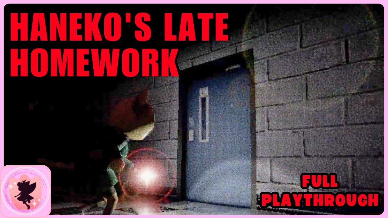 Haneko's Late Homework - Indie Horror Game - Full Playthrough - (No ...