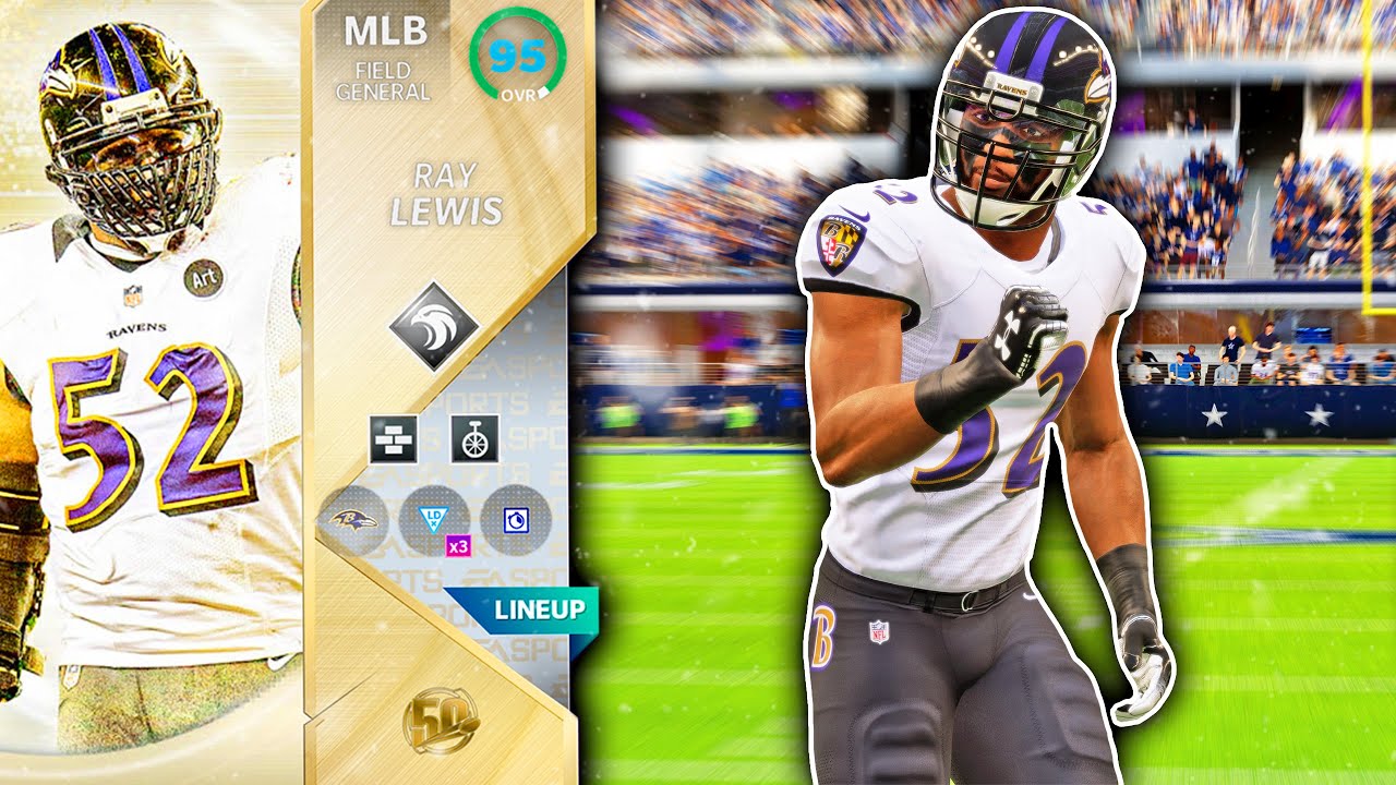 RAY LEWIS LAYS THE BOOM STICK - Madden 21 Ultimate Team "The 50" - YouTube