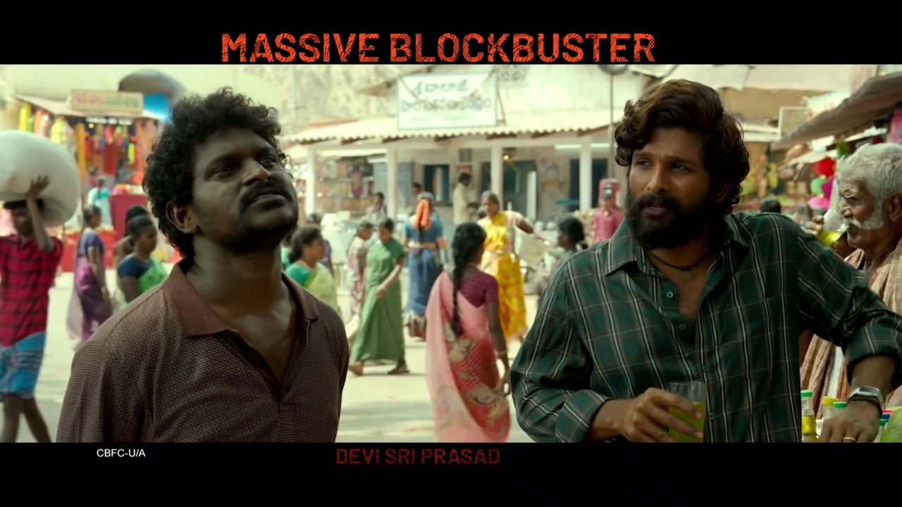 Pushpa movie scene | pushpa fight scene | pushpa scene - YouTube