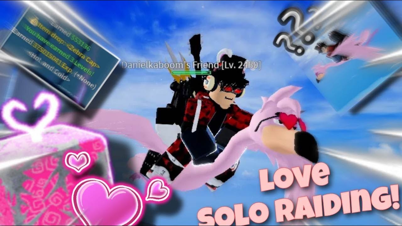 You can solo Raids with Love!?... (Blox Fruits) - YouTube