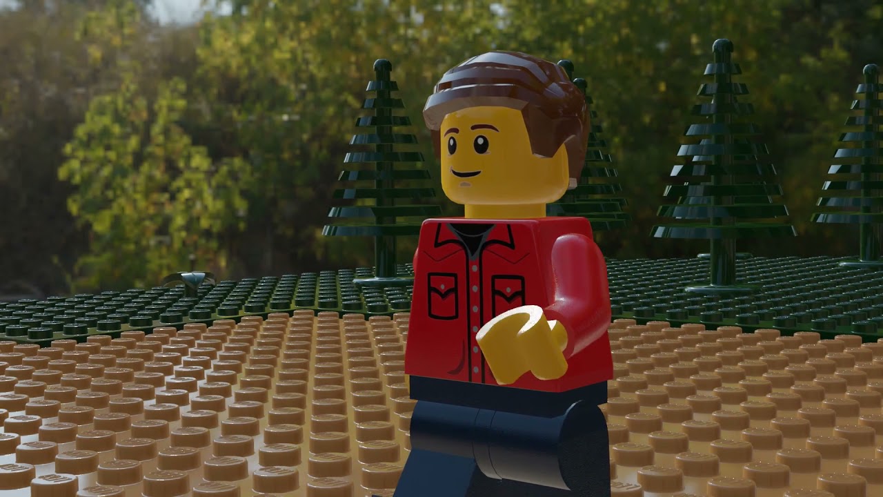 Blender Lego Animation Test - YouTube