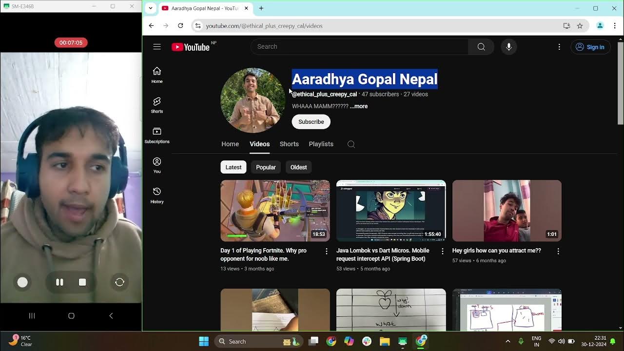 Bye Bye Coding Videos on this YouTube Channel. Please watch the description of my new channels ...