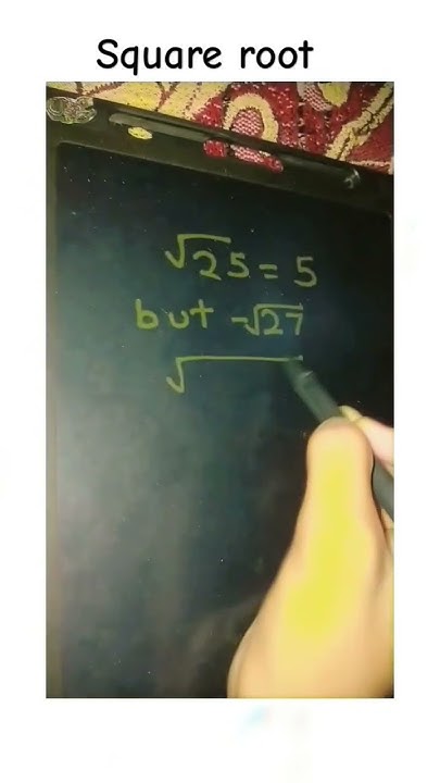 Short trick/easy and viral/square root in 5 seconds #maths #mathstricks #shortvideo #mathematics ...