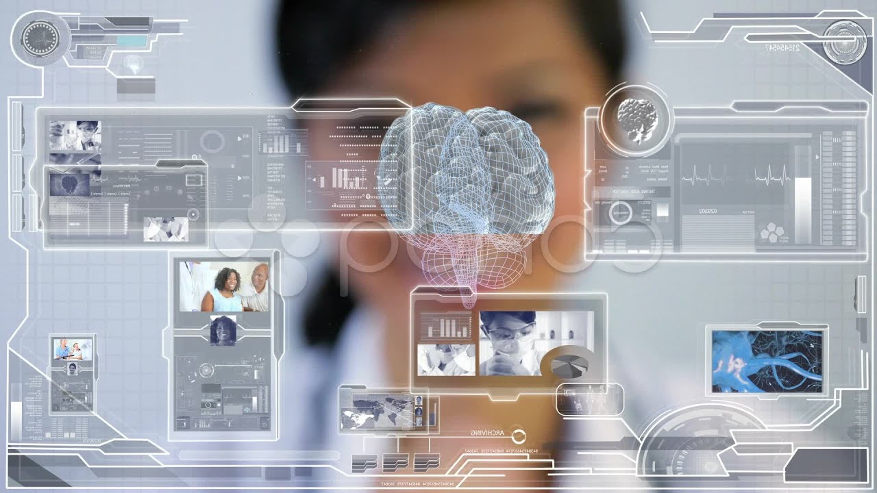 Medical Science Touchscreen Graphic Technology. Stock Footage - YouTube