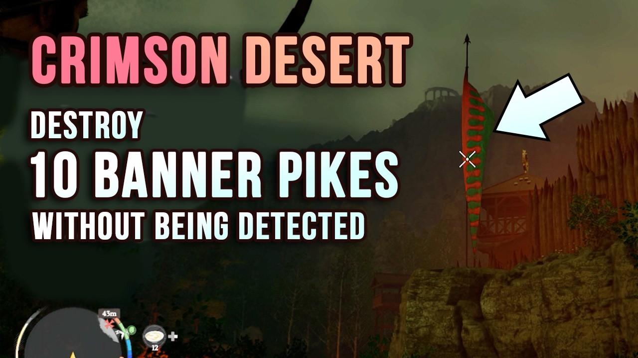 How to Destroy 10 Banner Pikes at Night without being Detected🏴 in ...