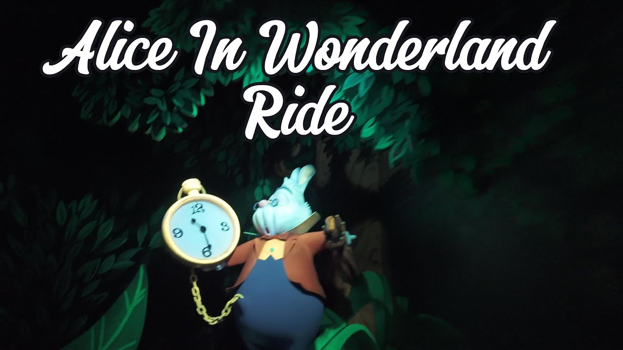 The Wonderful Alice in Woderland Ride - YouTube