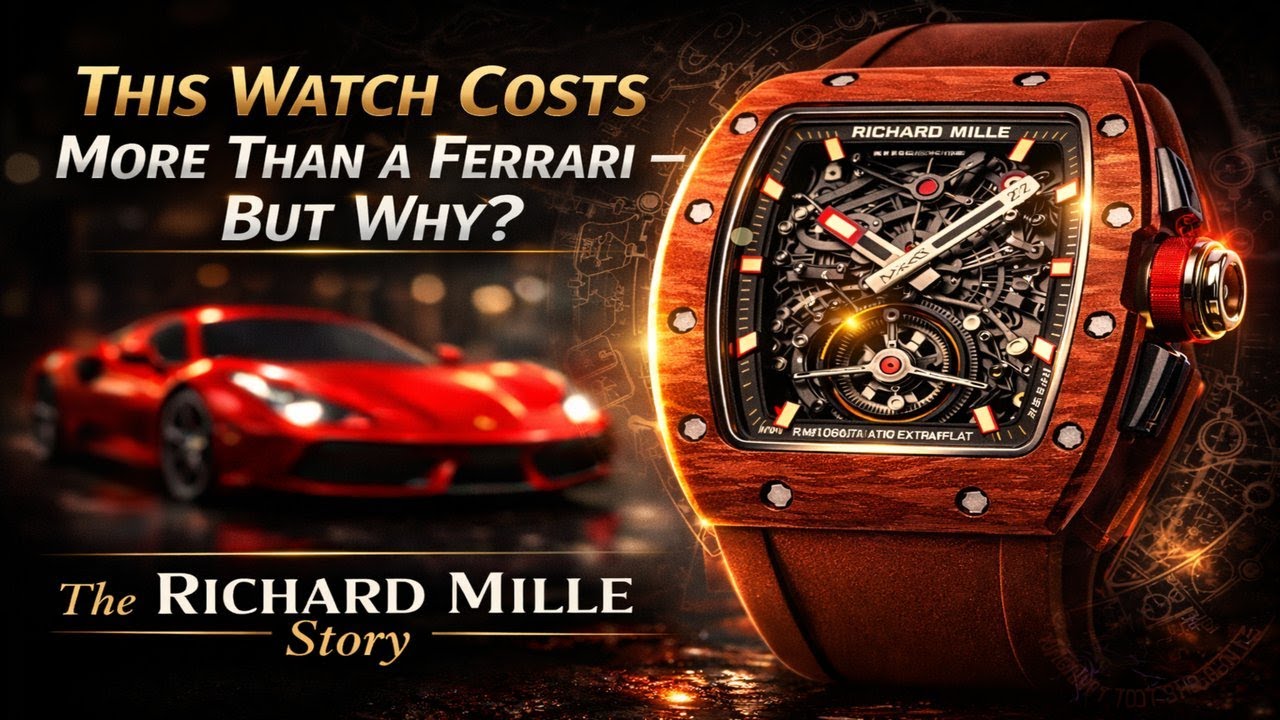 This Watch Costs More Than a Ferrari — The Richard Mille Story - YouTube