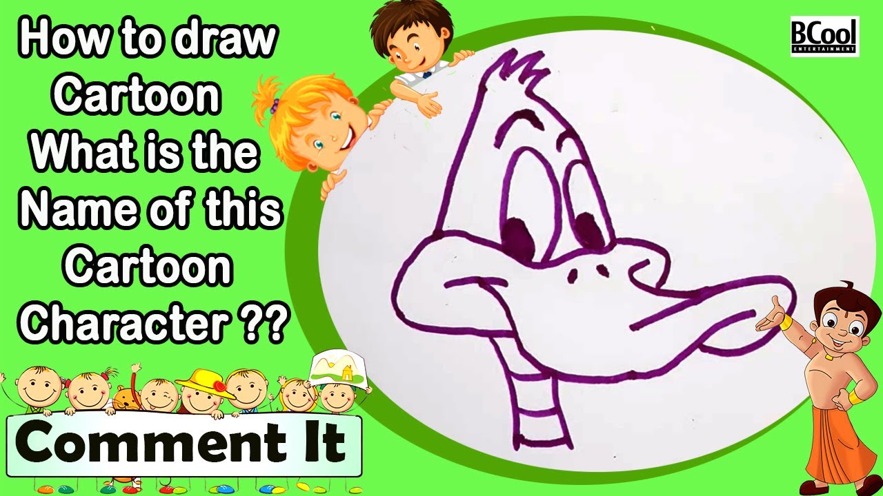 How to Draw Cartoon What is The Name of this Cartoon Character ?? # ...