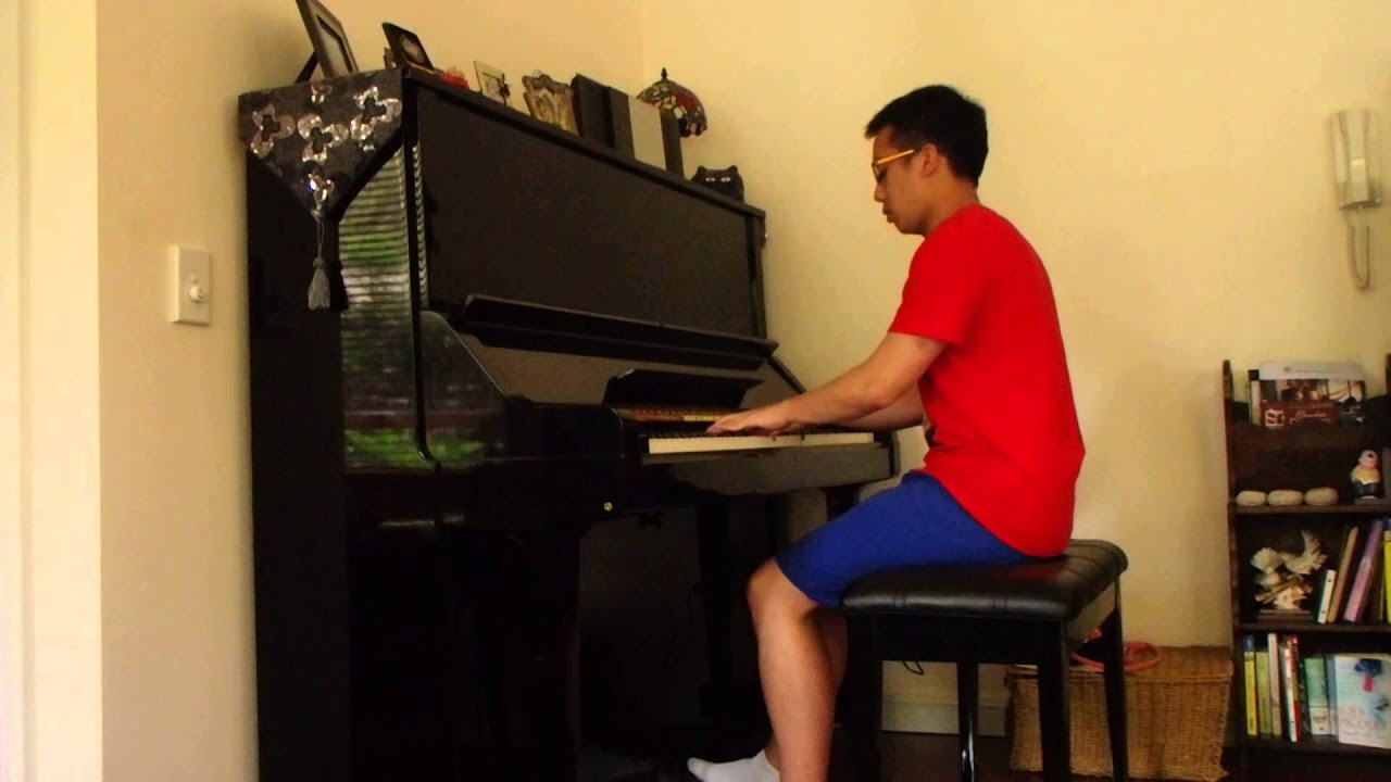 Justin Timberlake - Not a bad thing (piano cover) - YouTube
