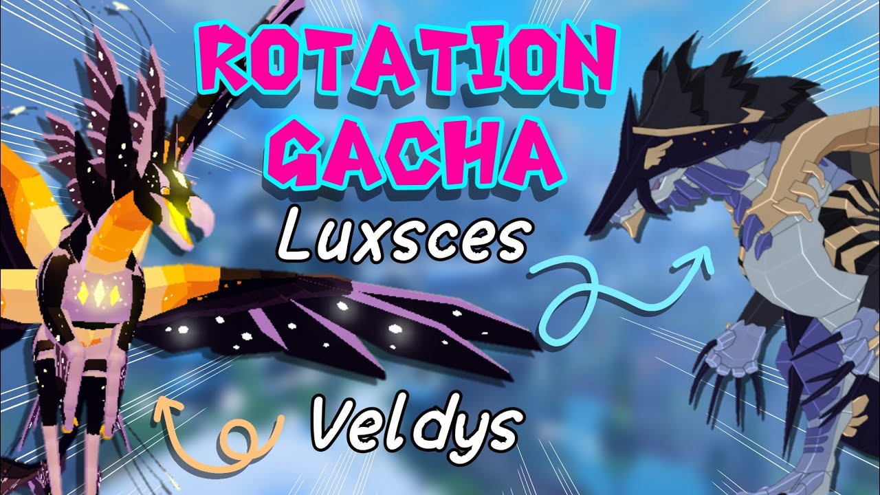 Rotation gacha "Luxsces และ Veldys" |Creatures of Sonaria - YouTube