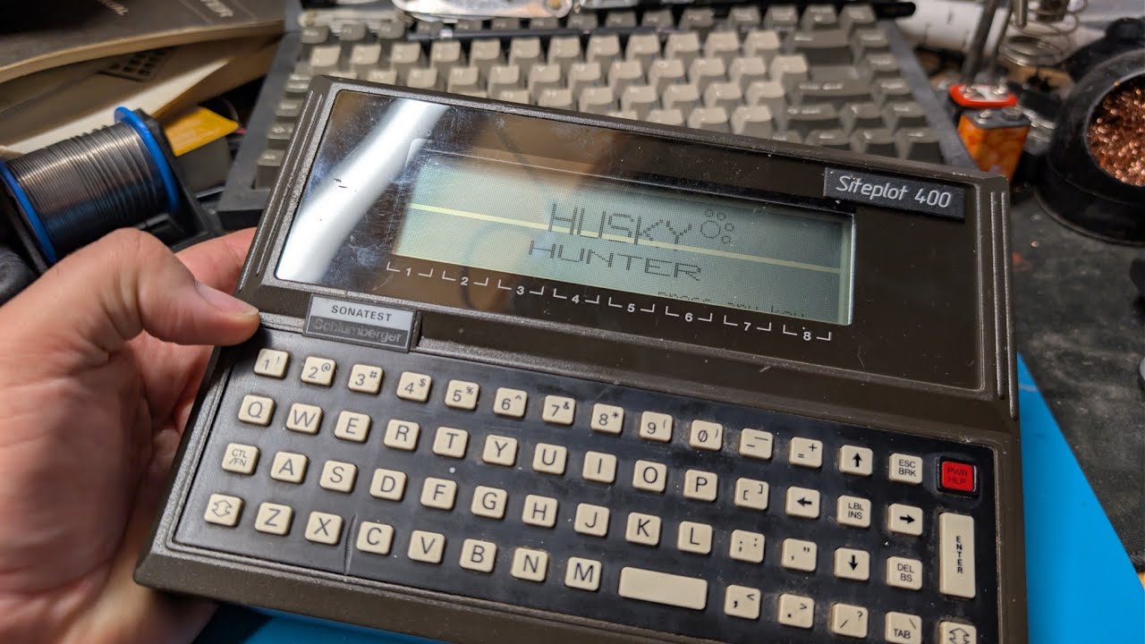 Husky Hunter LCD Replacement - YouTube