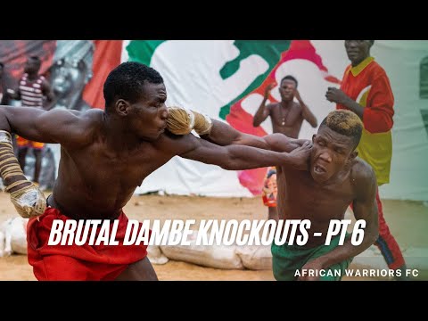 Brutal Dambe Boxing Knockouts PT 6 | African Warriors FC Dambe