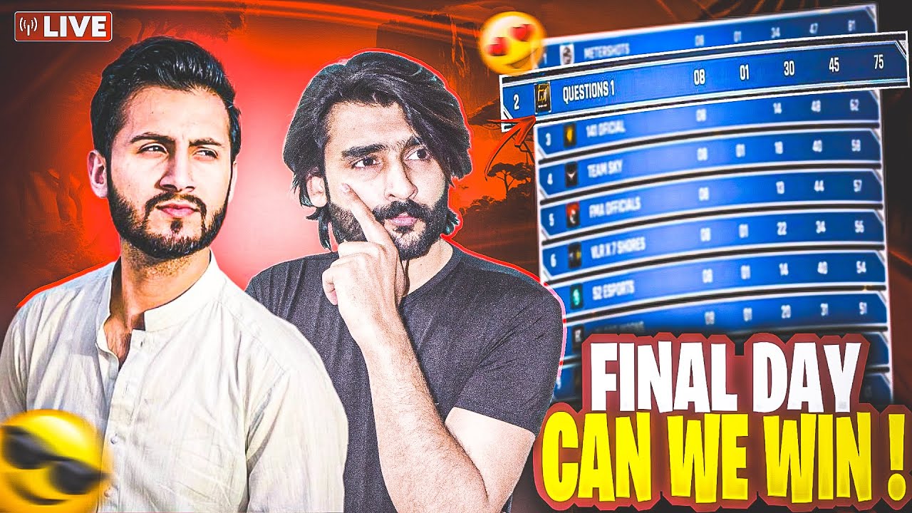Live GRAND FINALS FINAL DAY ft Mk Gaming // CAN WE WIN 😱 - YouTube