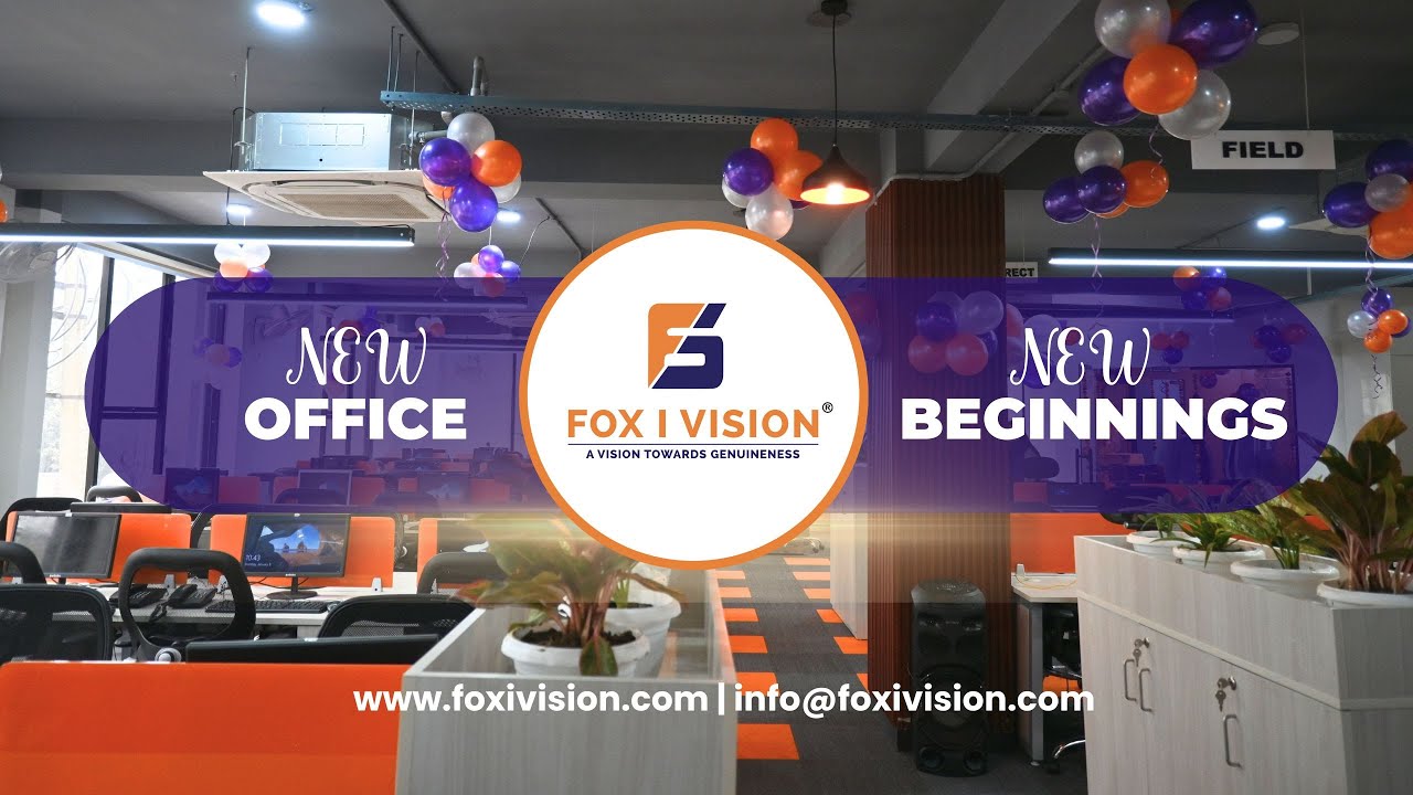 New Office | New Beginnings | New FOXIVISION - YouTube