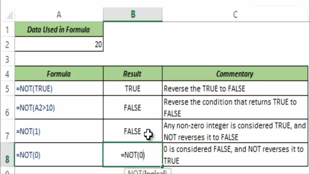 "Excel Lesson 10: Mastering Logical Formulas in Excel" - YouTube