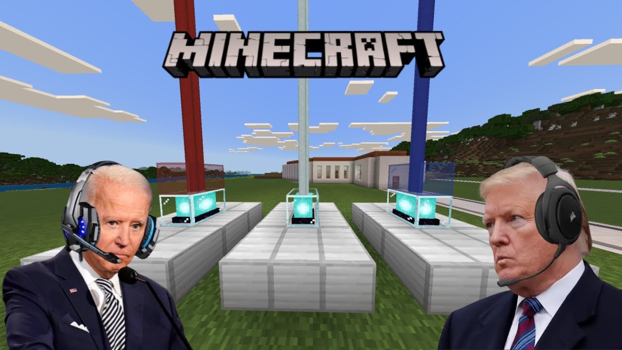 US Presidents Play Minecraft Part 6 - YouTube