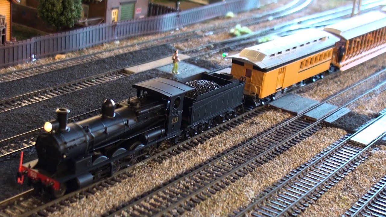 HO EUREKA MODELS NSWGR 50 Class Locomotive 5311 EXCURSION TRAIN - YouTube