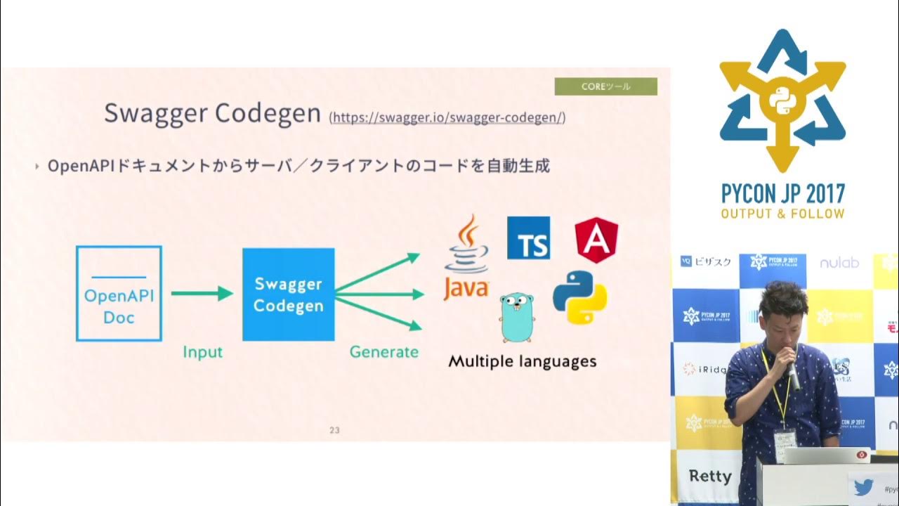 Openapiを利用したpythonwebアプリケーション開発 Takuro Wada Pycon Jp 2017 Youtube