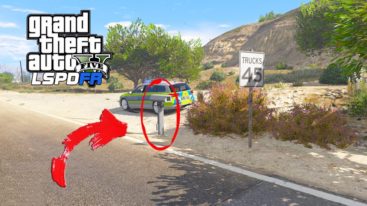 LSPDFR | Día 293 | Policia de alemania - RADAR FÍSICO EN LA CARRETERA ...