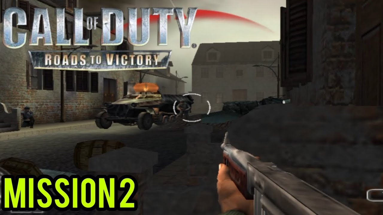 CALL OF DUTY ROADS TO VICTORY # MISSION 2 gameplay Walkthrough - YouTube