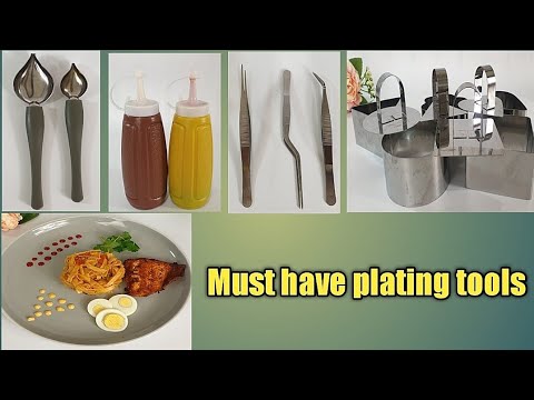 BASIC TOOLS FOR FOOD PLATING - YouTube