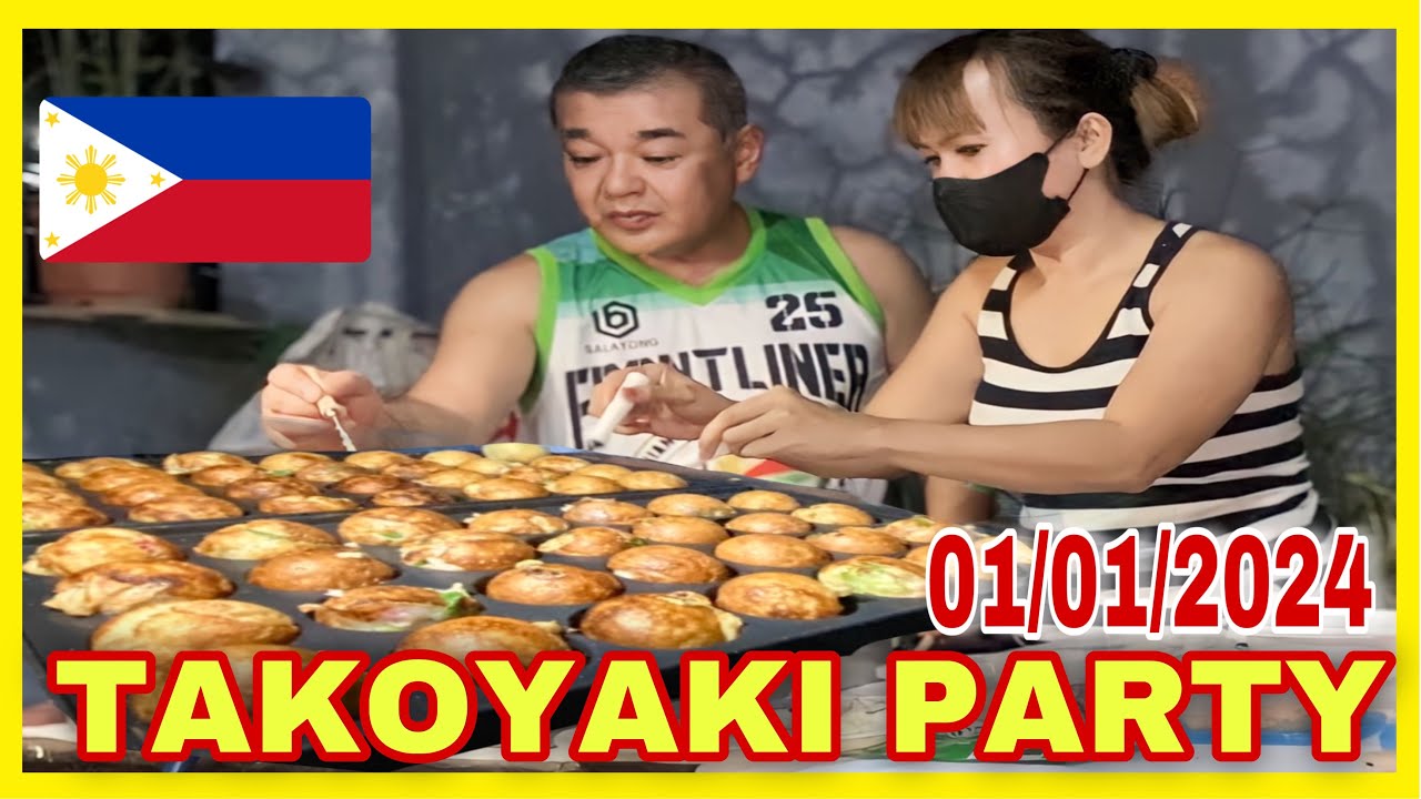 【TAKOYAKI PARTY】JAPANESE BOYFRIEND COOKING DELICIOUS TAKOYAKI 『フィリピーナ国際 ...