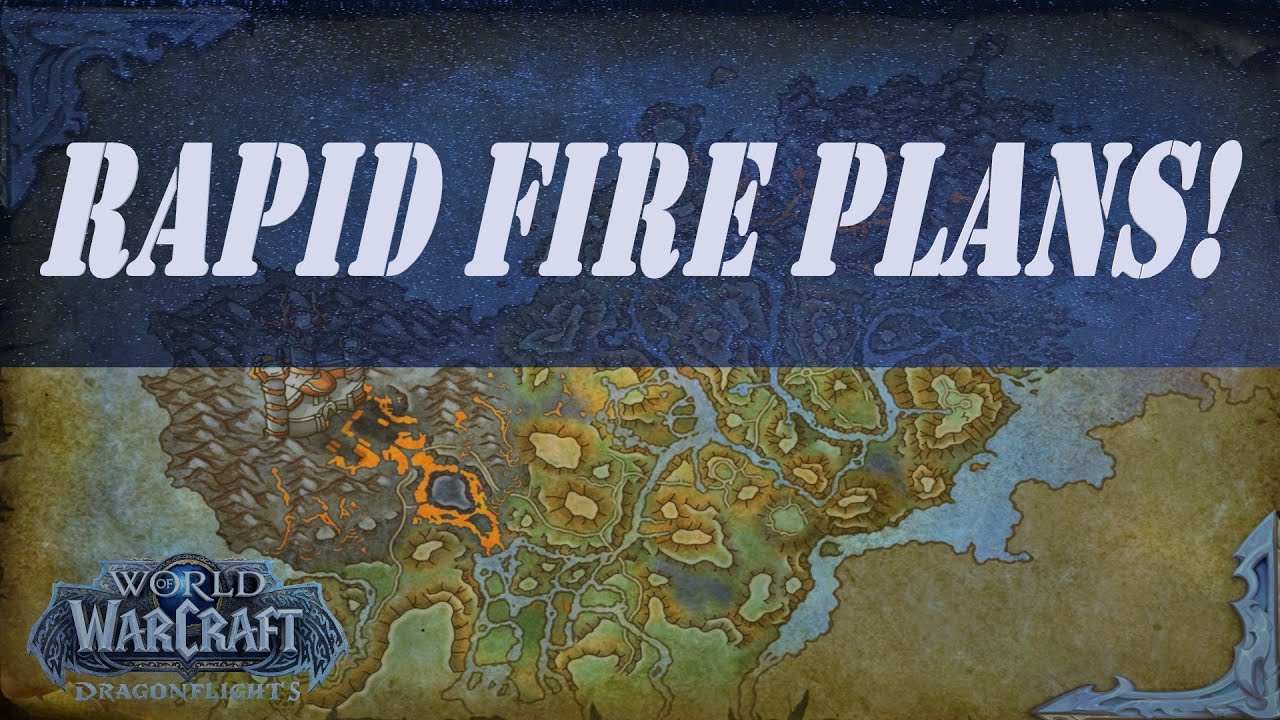 Rapid Fire Plans! Wow Quest - YouTube
