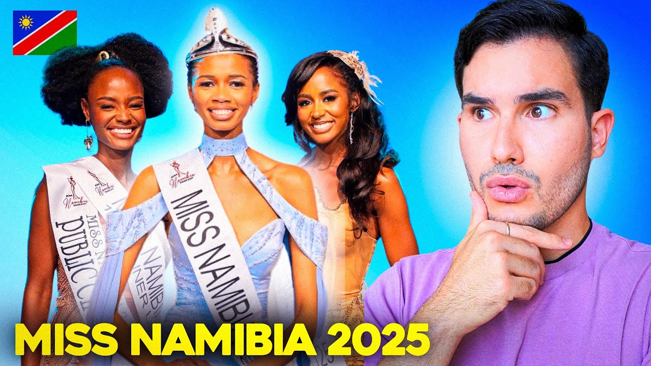 Miss Namibia 2025 Top 5 Q&A – Honest Reaction & Breakdown! 🇳🇦 - YouTube