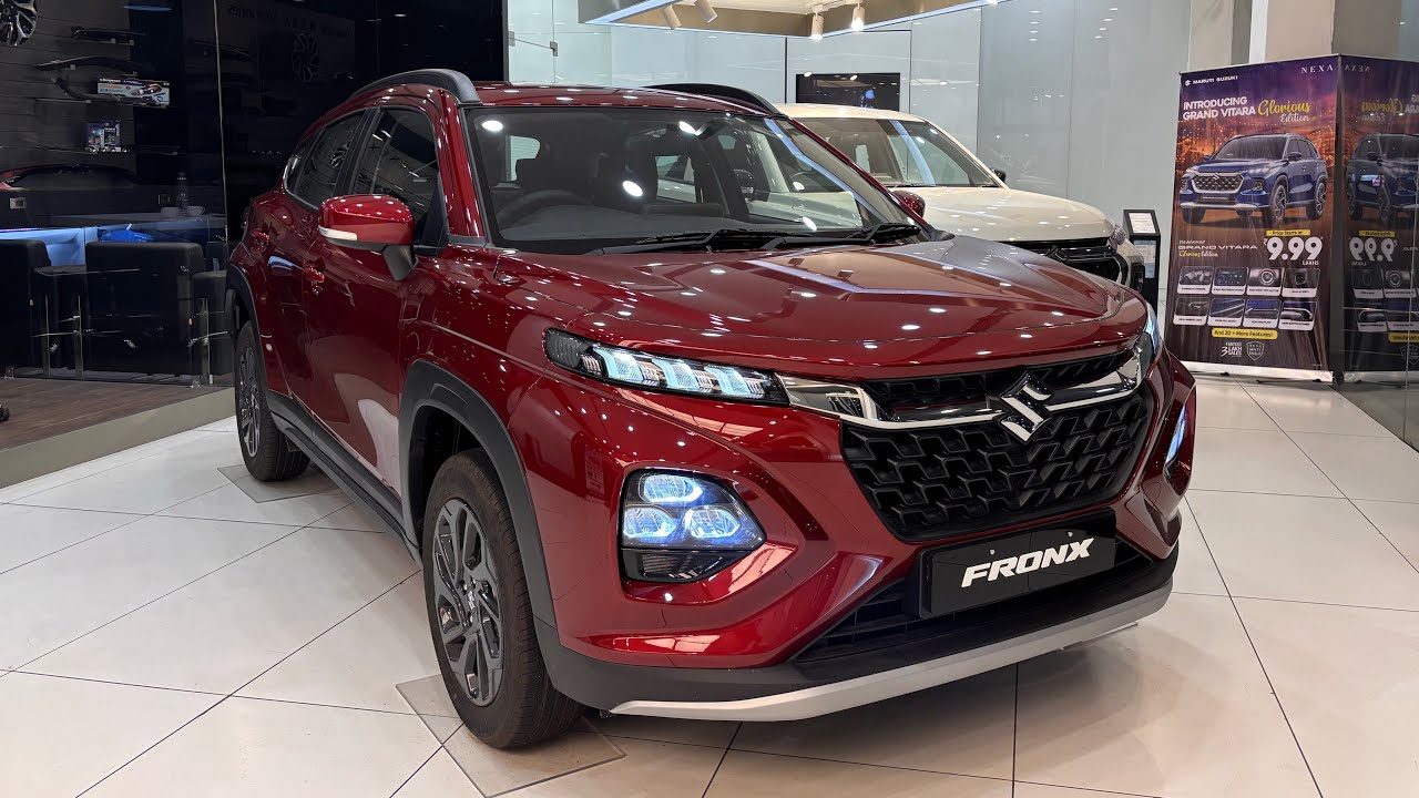 Maruti Automatic Fronx Delta Plus Red 2025 6 airbags safety 5 ⭐️ 1197cc ...