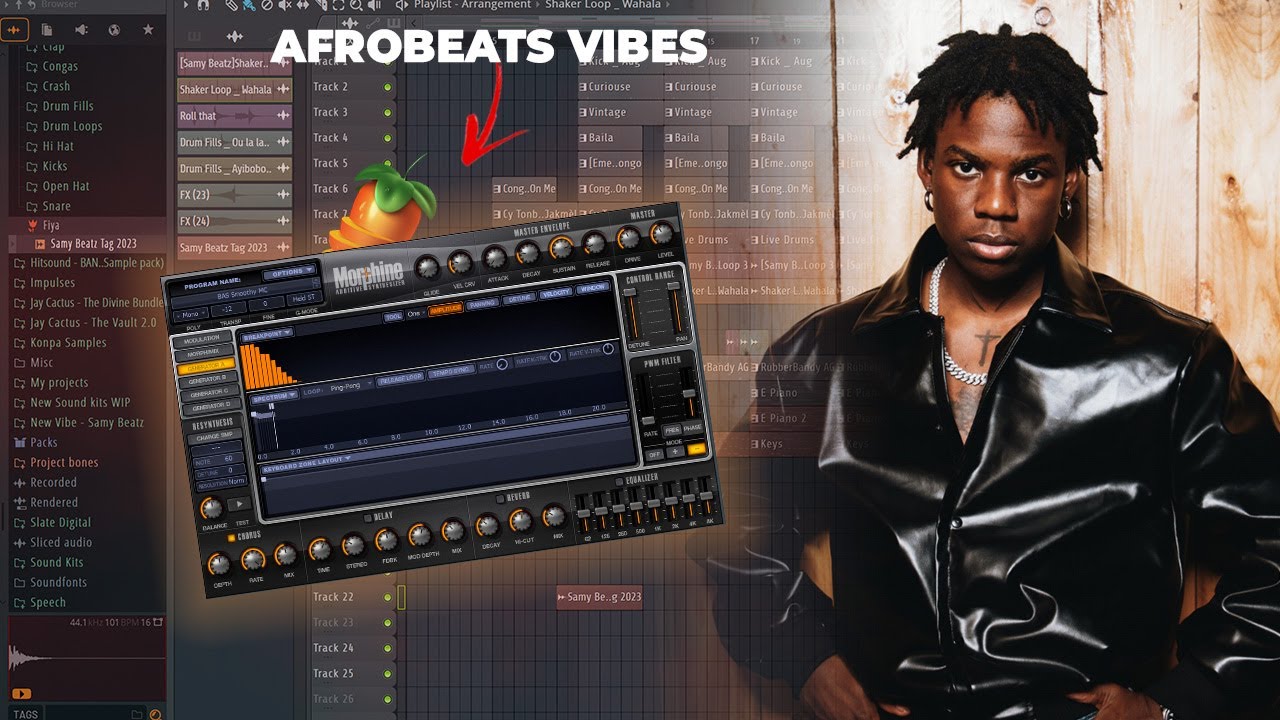 How To Make Afro Beats With Stock Plugins (Rema, Oxlade, Wizkid) | Fl ...