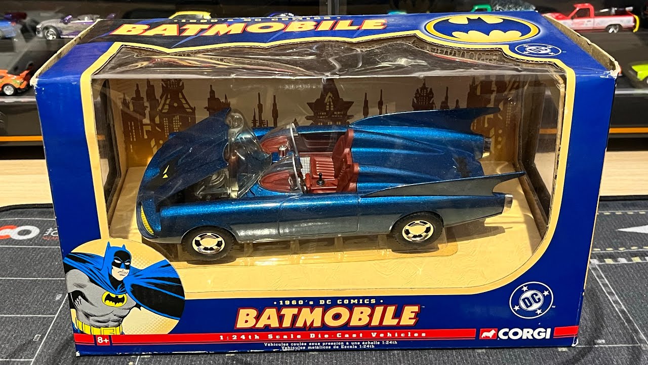 Corgi 1960s Batmobile 1/24 scale - YouTube