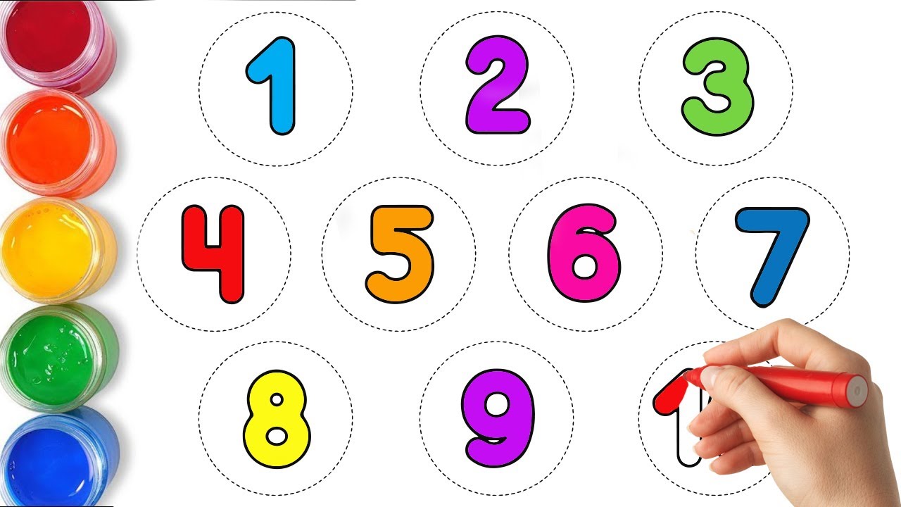 Counting Numbers | write and read numbers | how to learn counting for ...