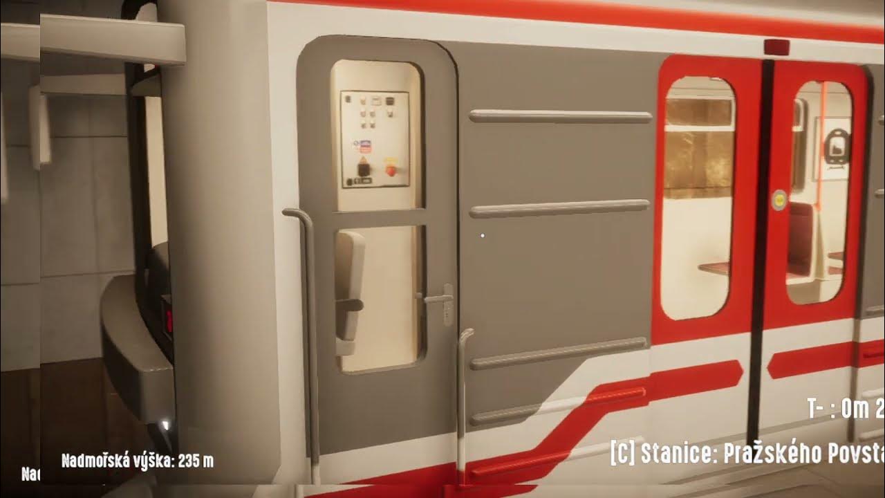 Prague Metro Simulátor(S Titulky) - YouTube