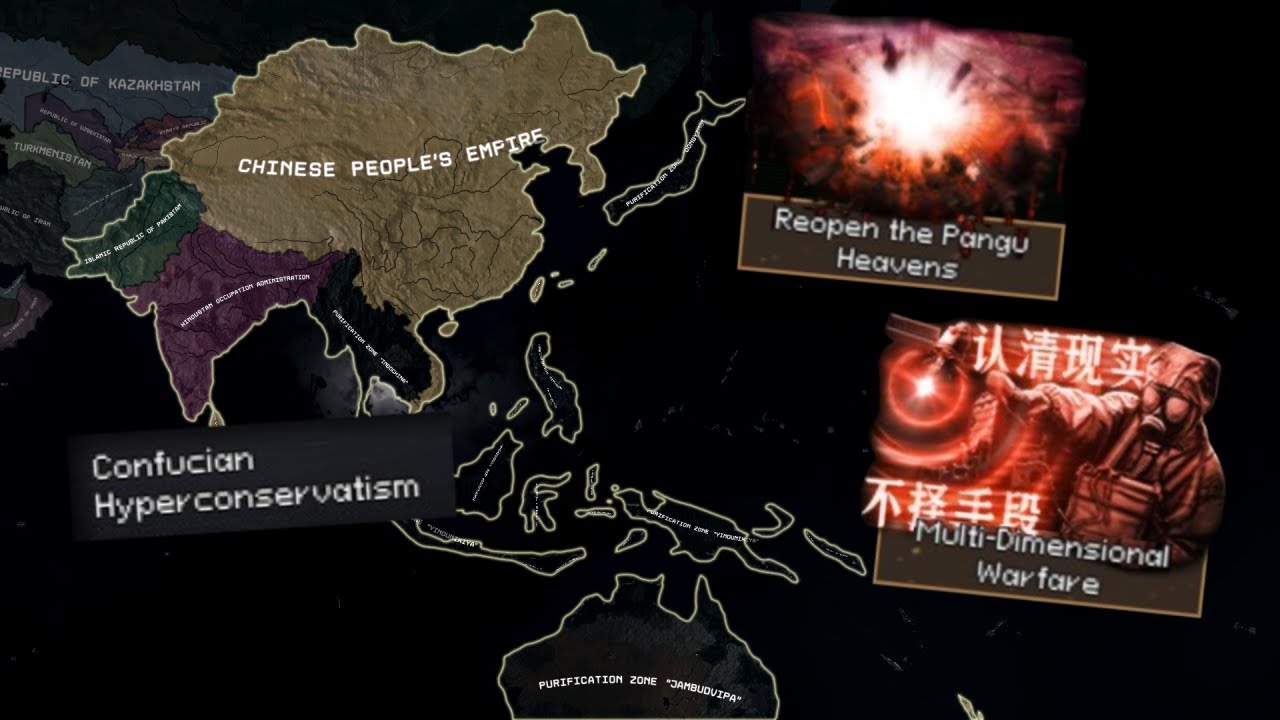 Chinese Tradlarpers Turn Nations Into Firing Ranges (HOI4) (TFR) - YouTube