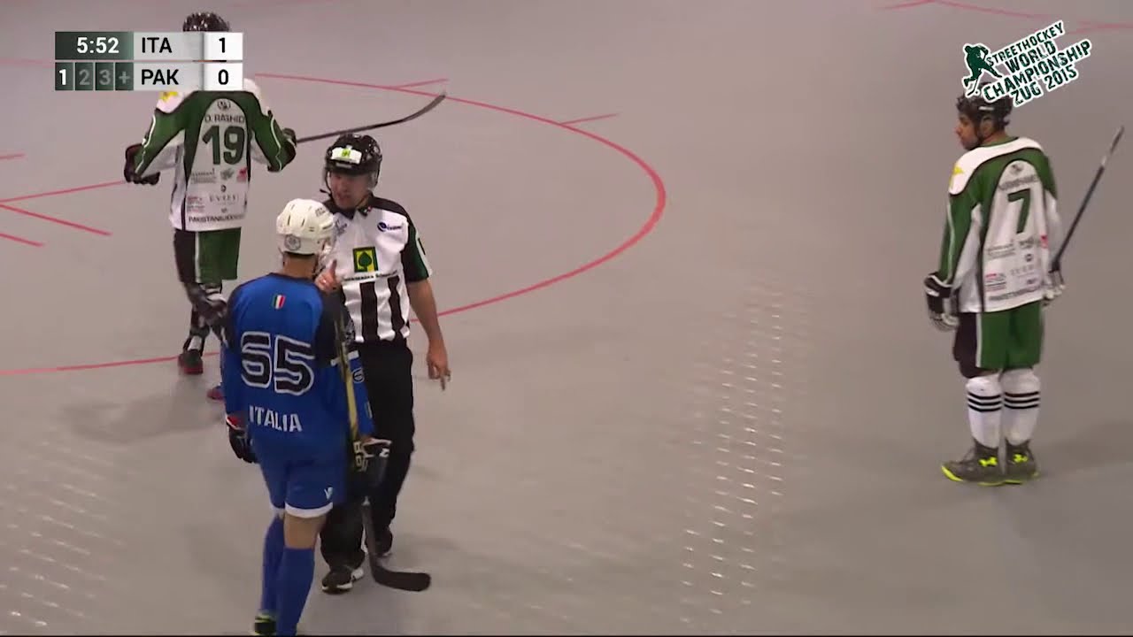Italy vs Pakistan 2015 World Ball Hockey Championships June 26 2015 in ...