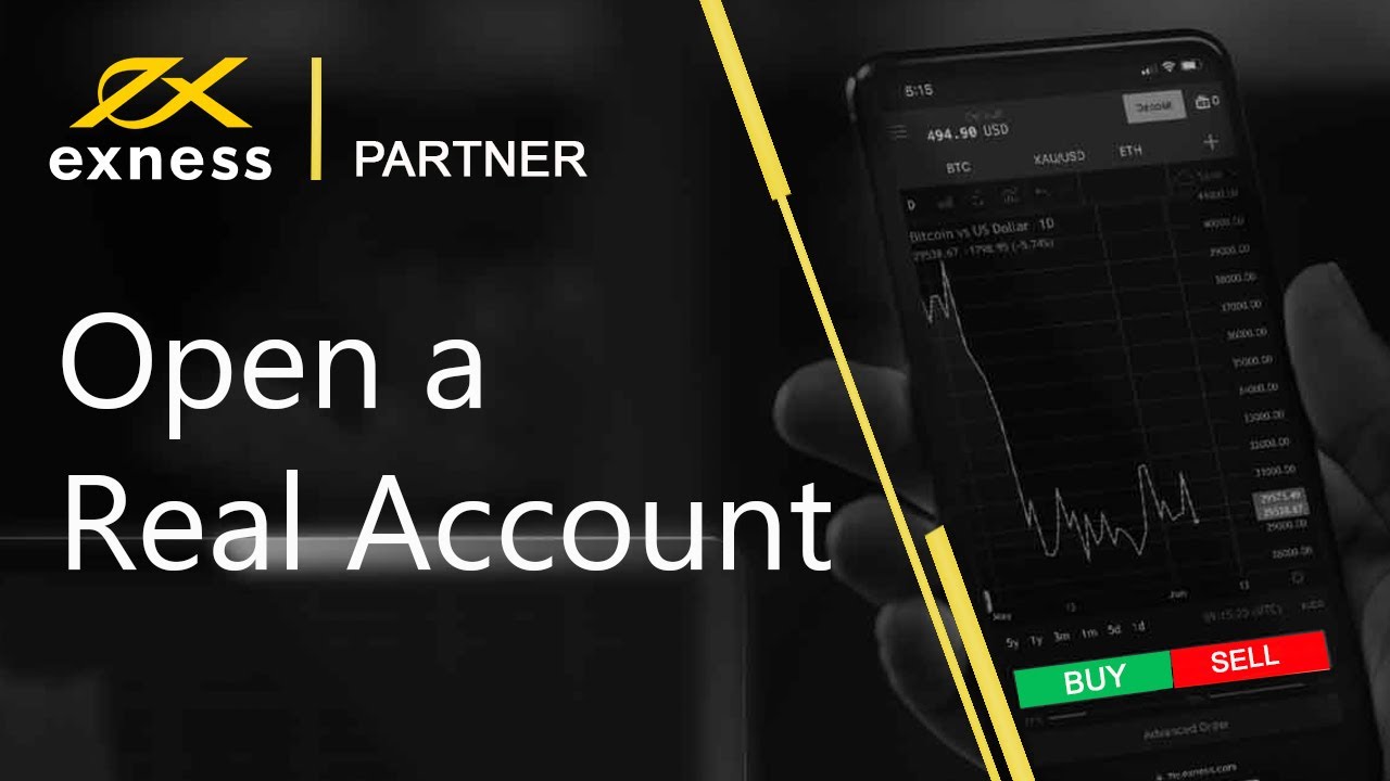 How To Open a Real Trading Account With Exness - Forex Trading - YouTube