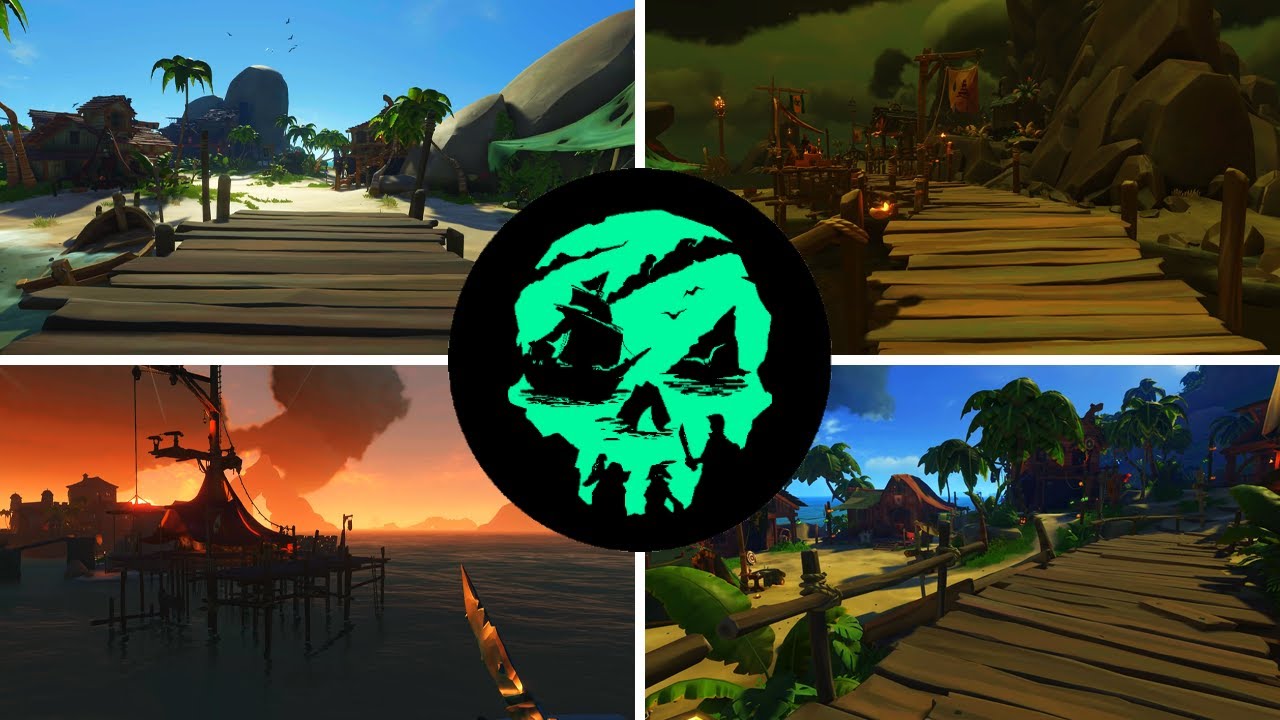 Sea of Thieves - All Outposts - YouTube