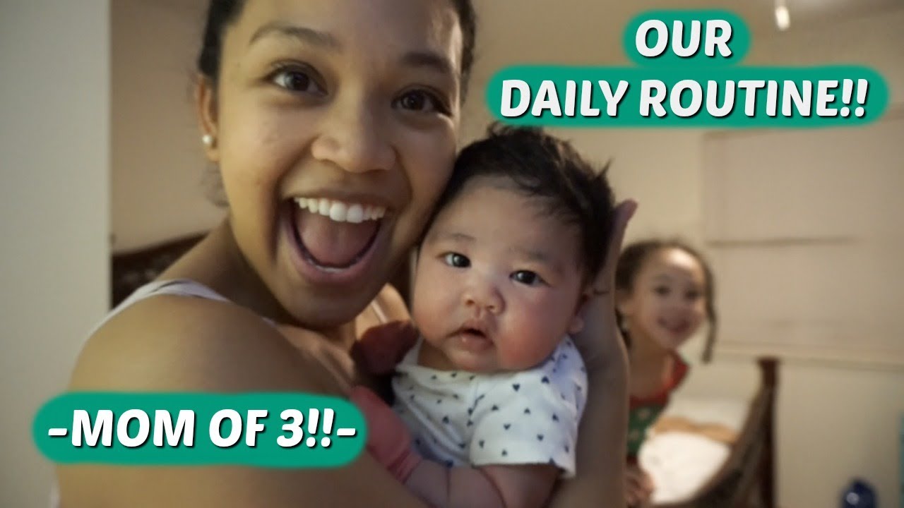 Real Day in The Life of A Mom of 3 Kids! | Our Daily Routine! - YouTube