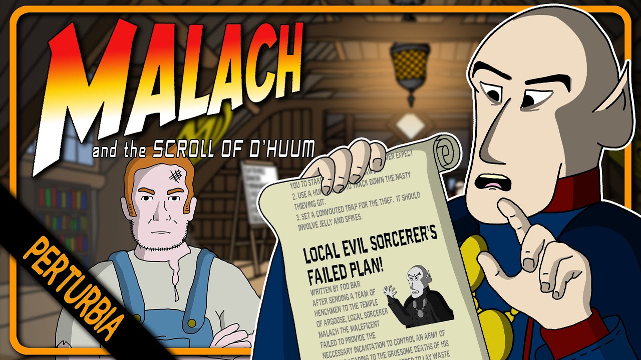 Malach and the Scroll of D'huum Part Two | Funny Comedy RPG Animation # ...