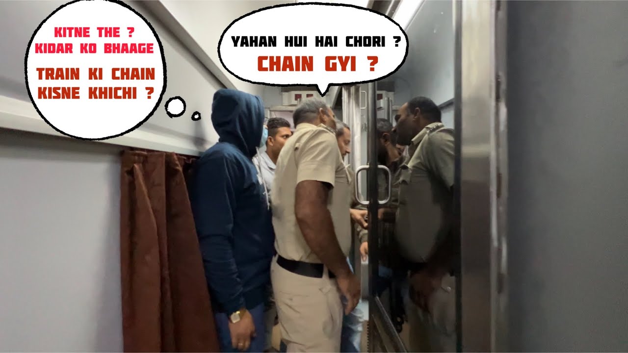 Chain Snatching in Train 🚂 // Travelling to Delhi - Amsterdam ...