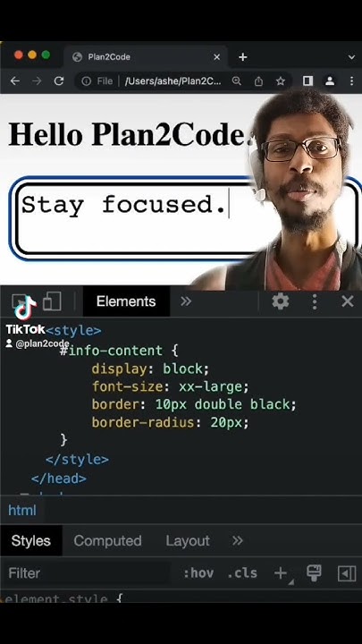Did you know? CSS Double Border + HTML Text Area #WebDeveloper #ComputerScience #HTML #Plan2Code ...