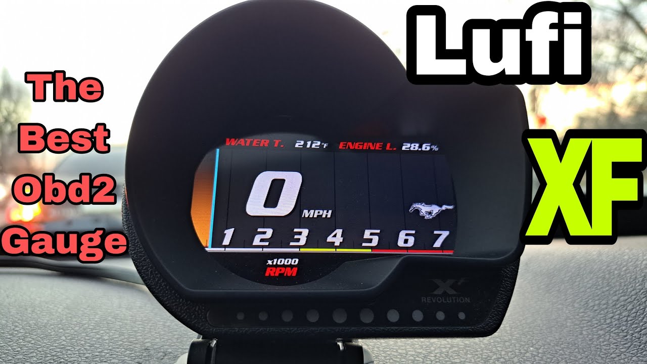 The Best Obd2 gauge-Lufi XF Revolution Review - YouTube