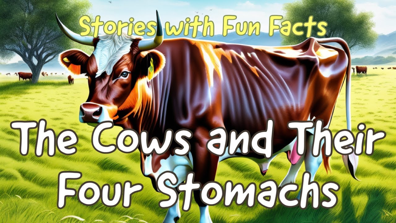 📚The Cows and Their Four Stomachs 📚 Stories for Toddlers｜Fun Facts ...